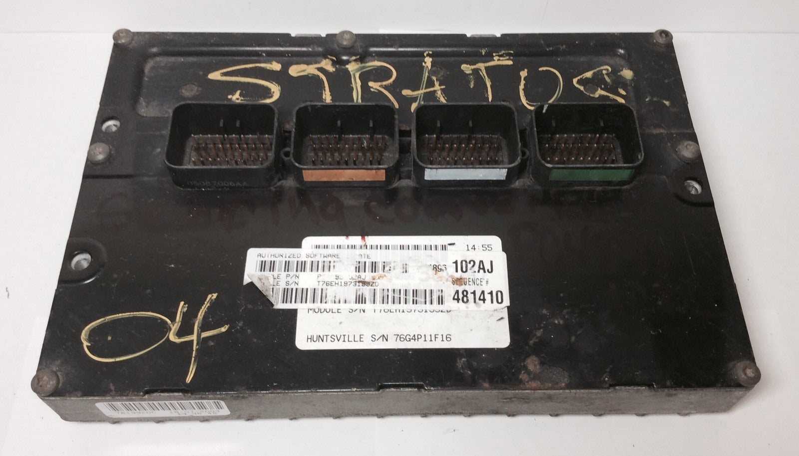 2004 Chrysler Sebring Dodge Stratus ECU P04896102AJ – Automobile Computer Solutions