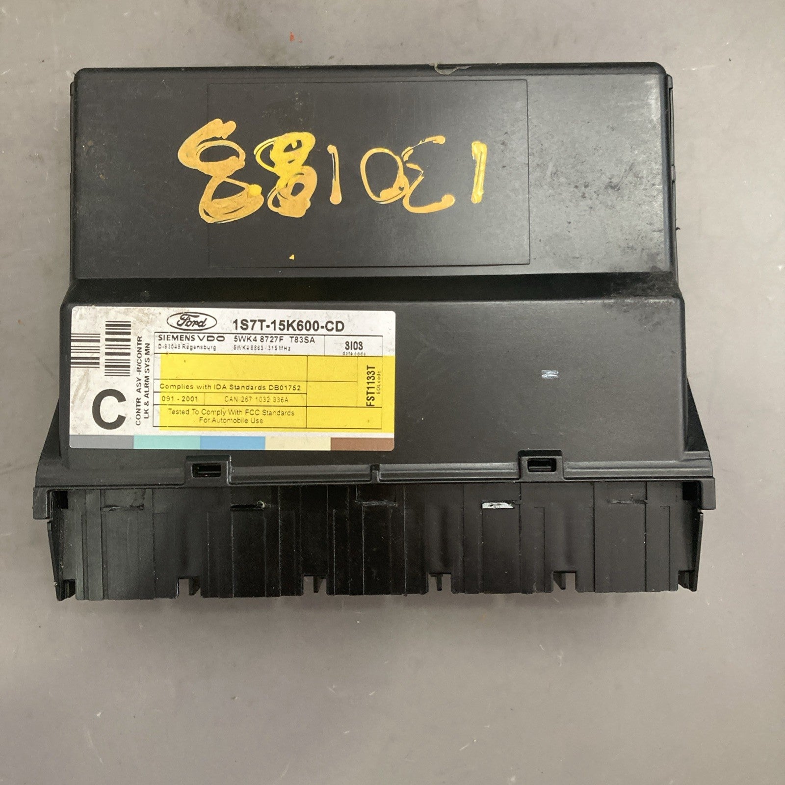 2000-2004 Ford Focus Body Control Module 1S7T-15K600-CD – Automobile ...