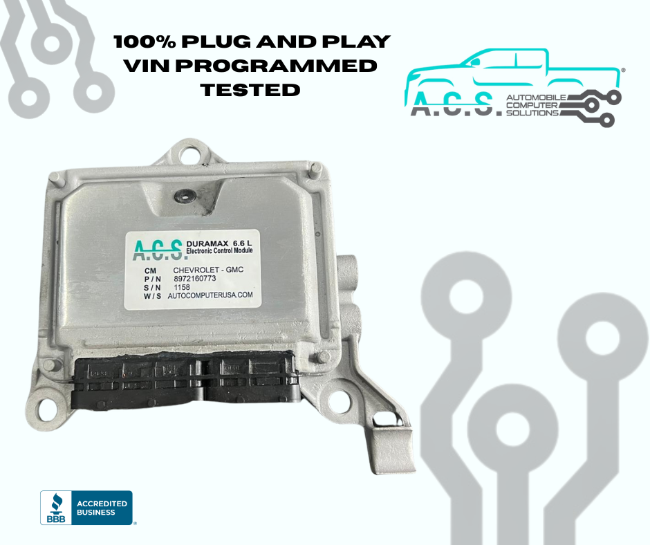 Chevrolet – GMC 6.6L Duramax FICM 8972160773 – Automobile Computer ...
