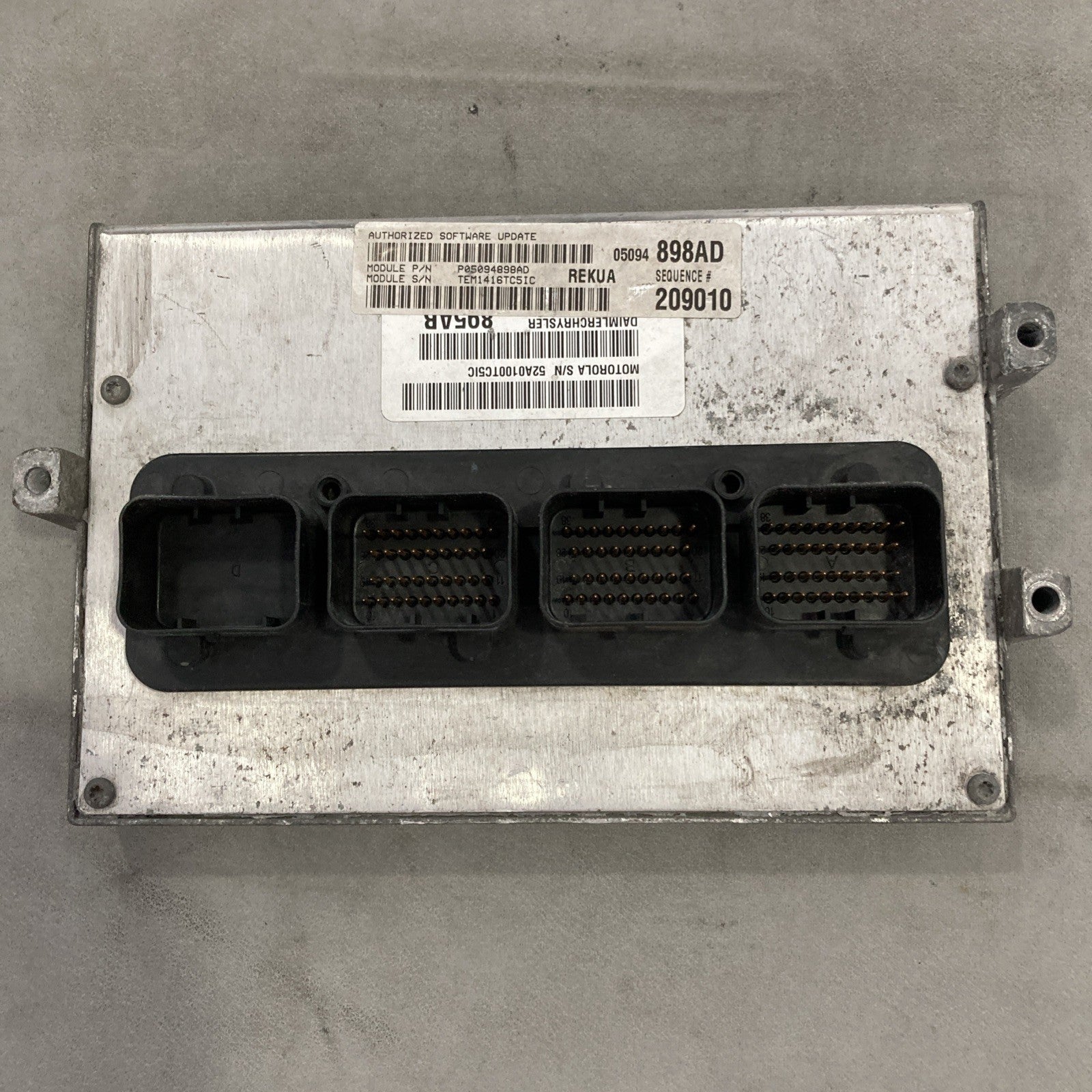 2006 Jeep Grand Cherokee Engine Control Module P05094898AD – Automobile ...